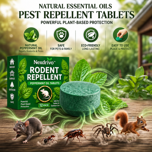 💥LAST DAY SALE 50%OFF💥🟢 Natural Peppermint Rodent Repellent Tablets ...